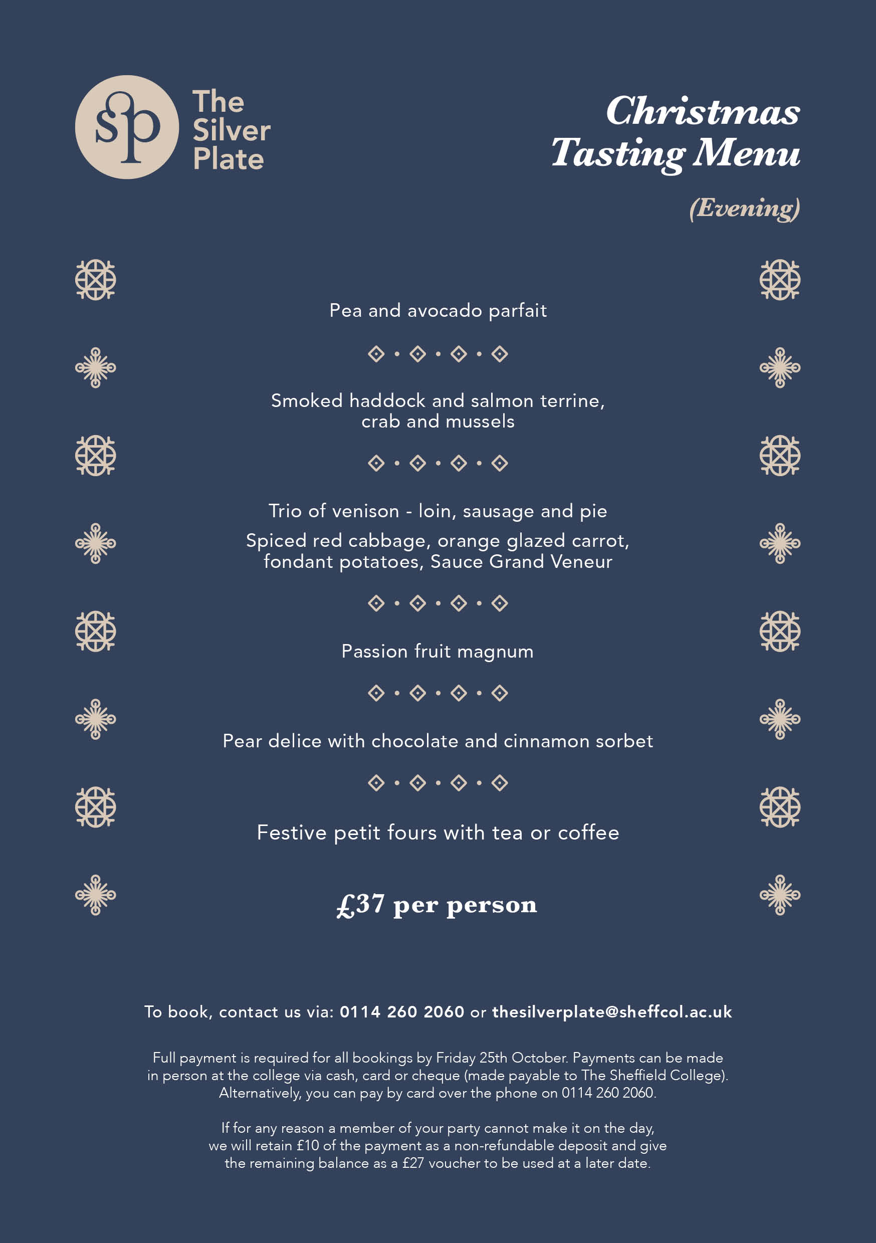 The Silver Plate || The Sheffield College